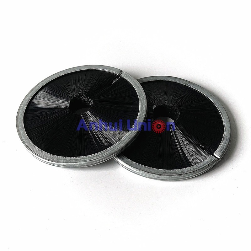 China Curved Strip Brush,Nylon Spiral Brush,Cylindrical Coil Brush