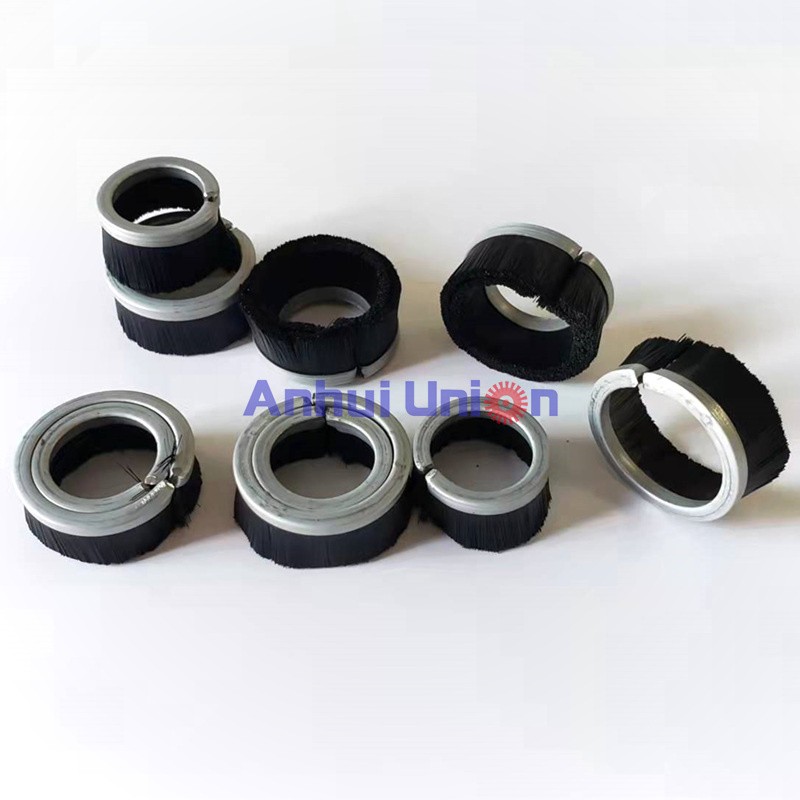 China Curved Strip Brush,Nylon Spiral Brush,Cylindrical Coil Brush