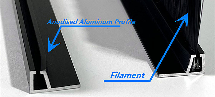 Dock Leveler Plate Sweep Brush Seal Manufacturer & Supplier | Aubibrush.com