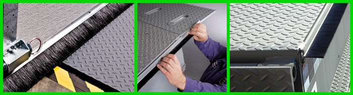 Dock Leveler Plate Sweep Brush Seal Manufacturer & Supplier | Aubibrush.com